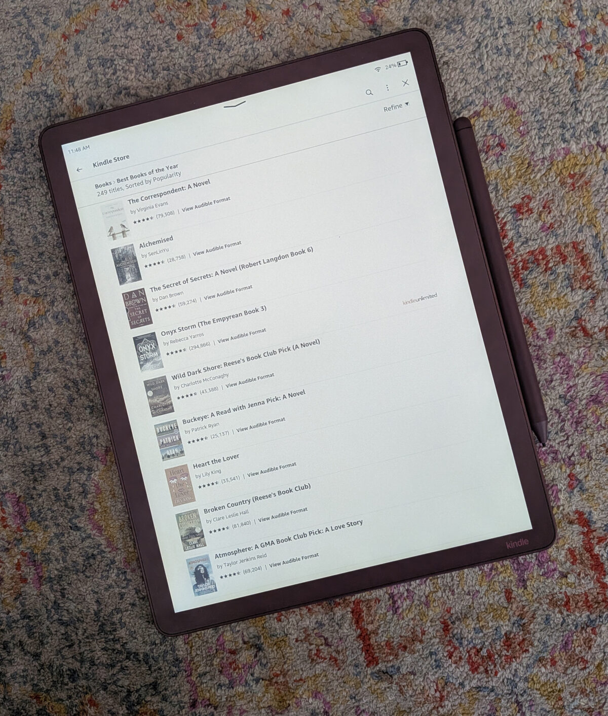 Review: Kindle Scribe Colorsoft Is My Go-To Gadget - PureWow