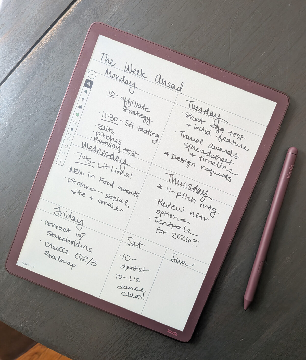 Review: Kindle Scribe Colorsoft Is My Go-To Gadget - PureWow