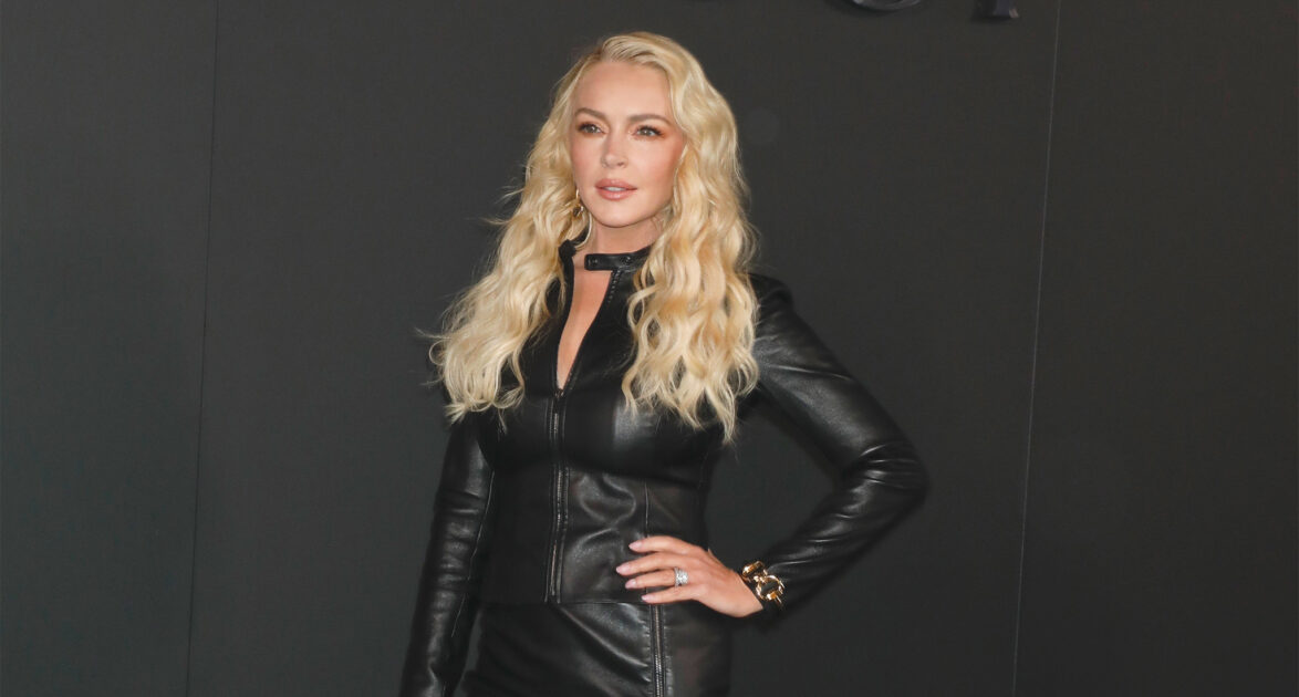 Lindsay Lohan Shares Rare Photo of Her Son - PureWow